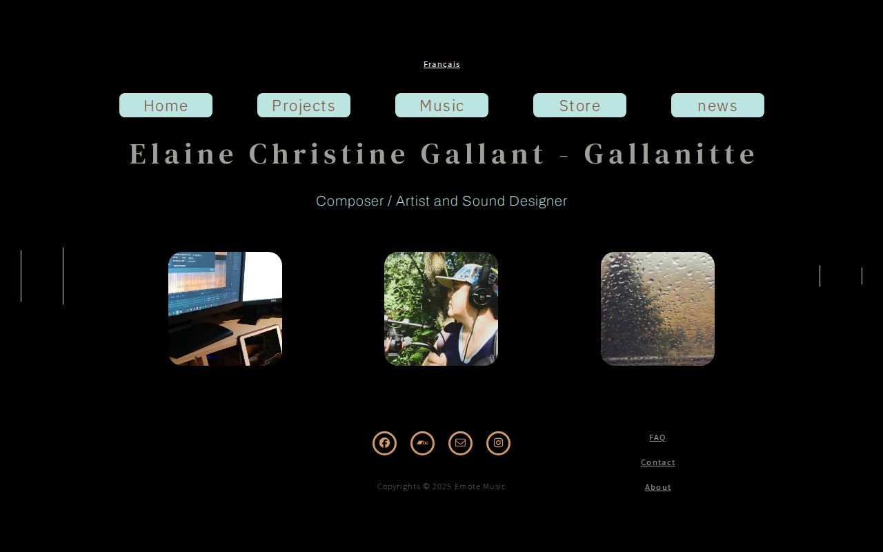 Elaine Christine Gallant | Composer & Music Producer